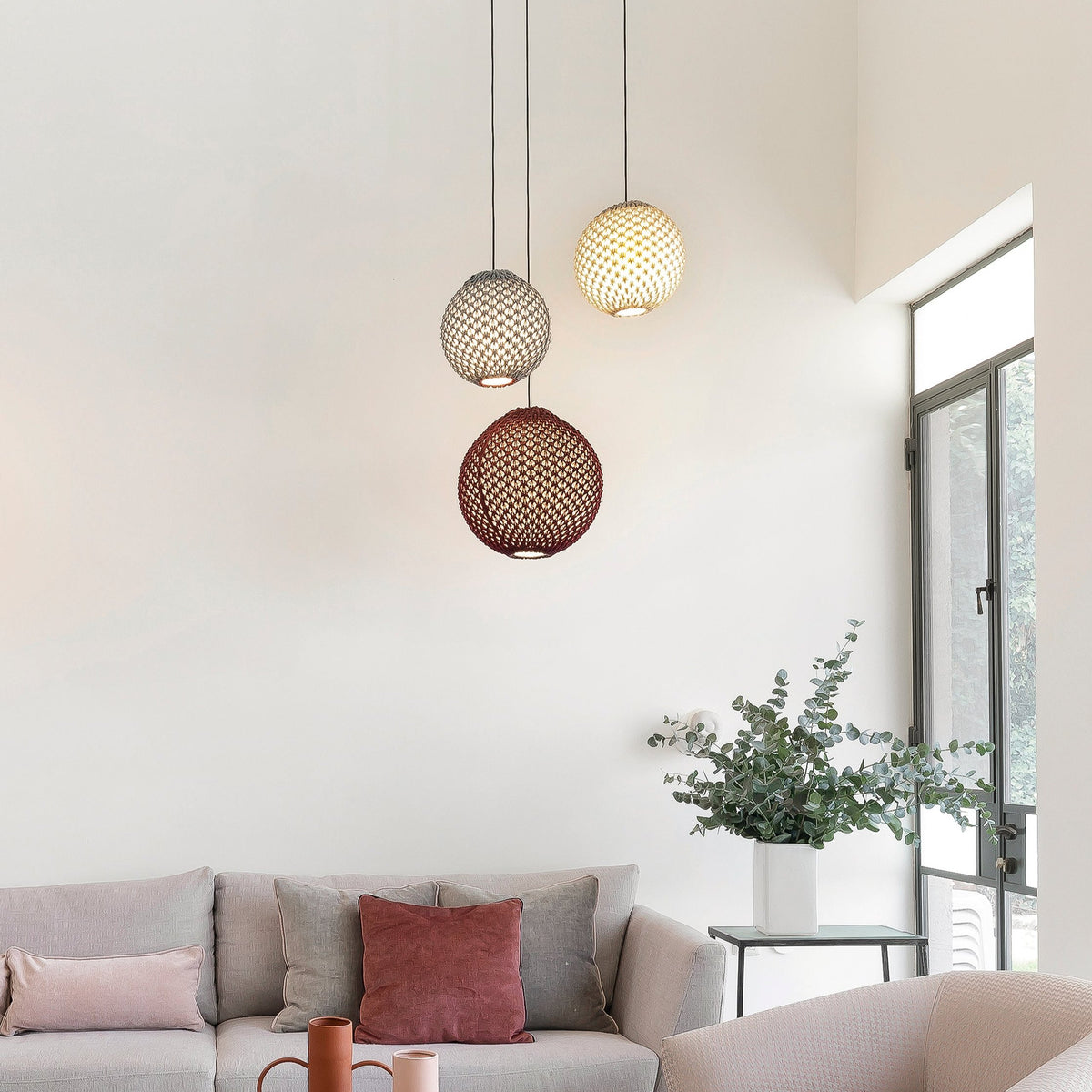 Knitted Falling 16 Pendant – Uplight Group